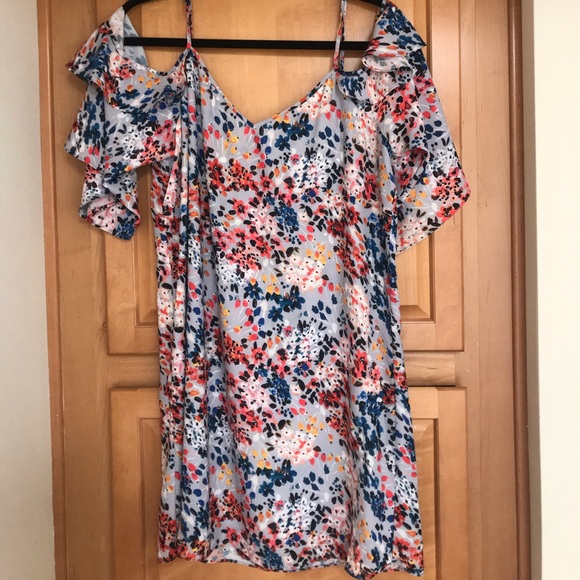 devlin | Dresses | Euc Devlin Maddie Painted Floral Dress | Poshmark